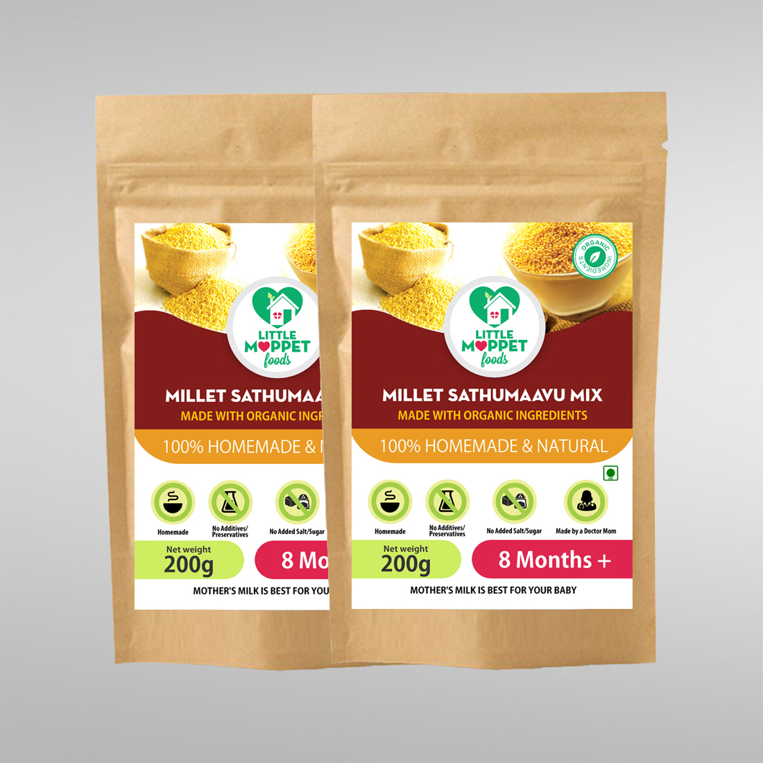 Millet Sathumaavu Mix - An ultimate baby food with extra nutritious millets